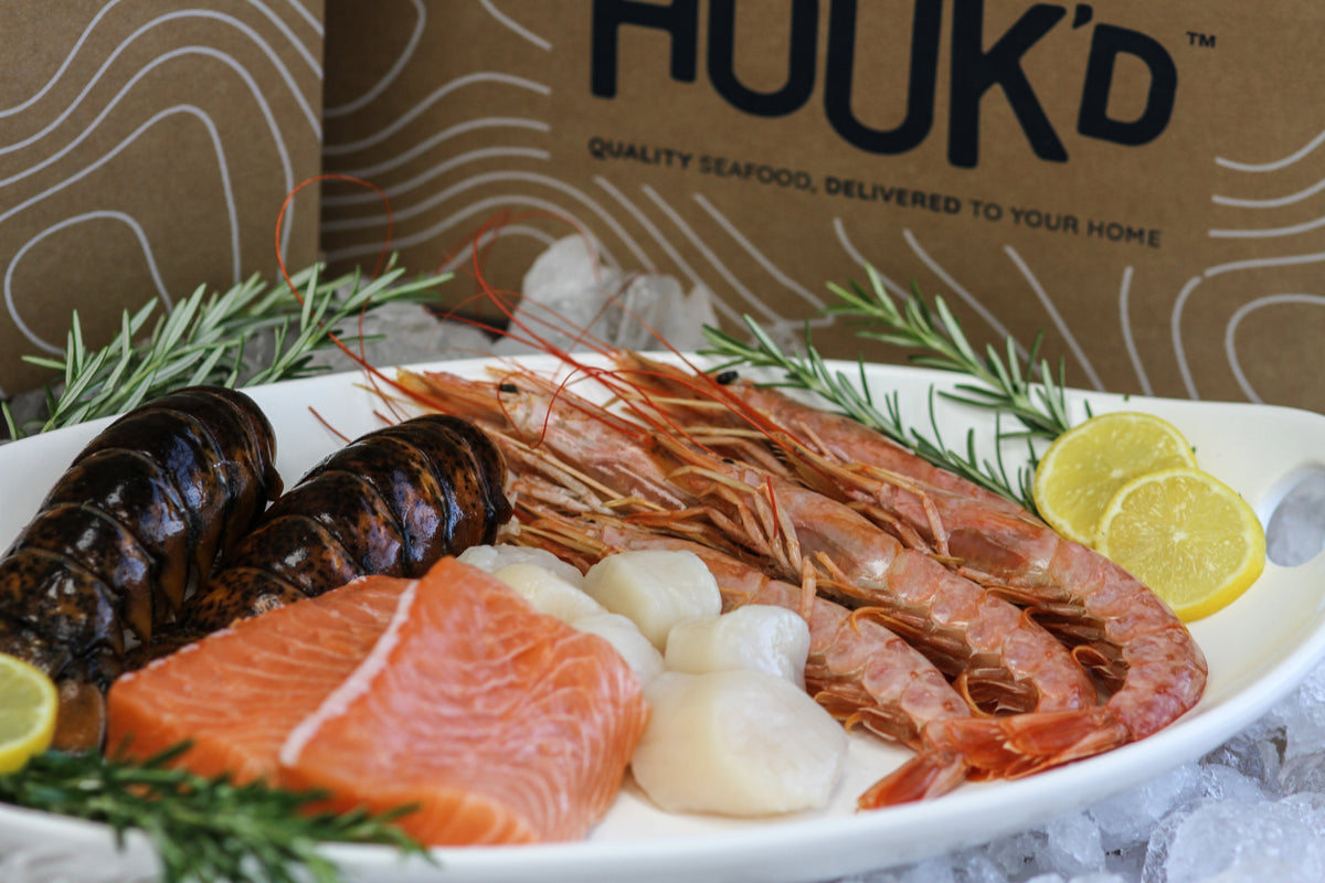 Themed Seafood Boxes Delivery London UK | Hook'd Seafood